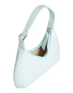 By Far Lime Cowhide Hobo Bag - Blue