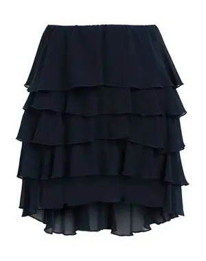 SOALLURE Mini Skirt - Midnight Blue