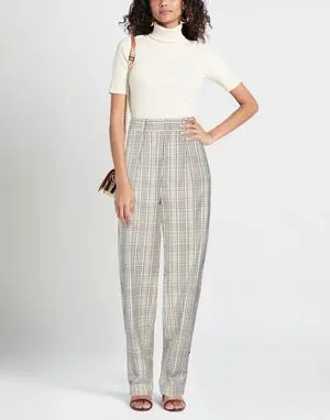 MARANT ETOILE High Waisted Tartan Pants