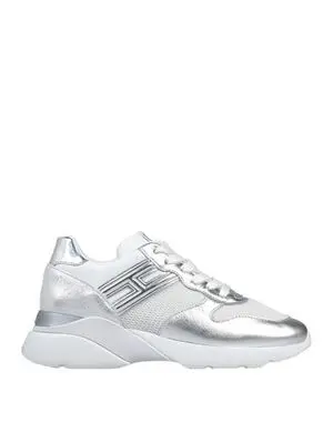Hogan Silver Tone Shoes For Women