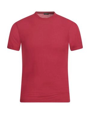 ZANONE T-shirt Size Cotton - Red