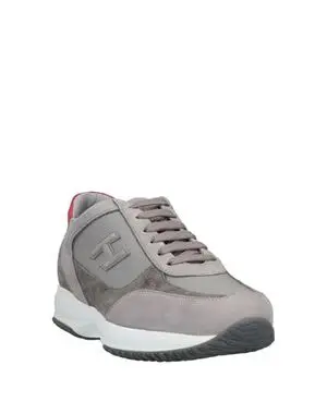 Hogan Sneakers Size Soft Leather, Textile Fibers