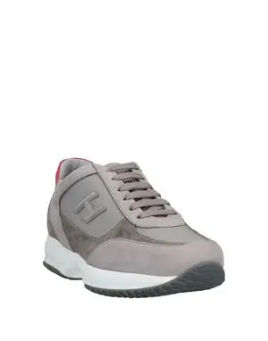 Hogan Sneakers Size Soft Leather, Textile Fibers