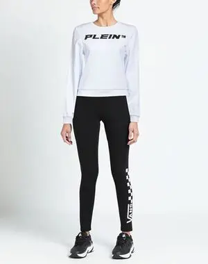 Philipp Plein Solid Crewneck Sweatshirt - White
