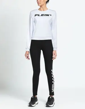 Philipp Plein Solid Crewneck Sweatshirt - White