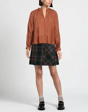 SIMONA CORSELLINI Woven Top - Brown