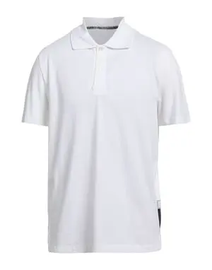 BIKKEMBERGS Polo Shirt Size Cotton - White