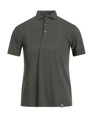DRUMOHR Man Polo Shirt Azure Size M Cotton Lead