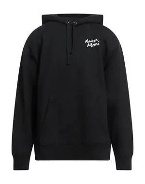 Maison Kitsuné Sweatshirt Size Organic Cotton, Recycled Polyester - Black