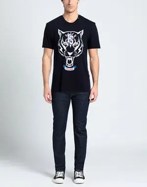 PLEIN SPORT T-shirt Size Cotton, Elastane - Dark Blue