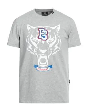 PLEIN SPORT T-shirt Size Cotton, Elastane - Grey