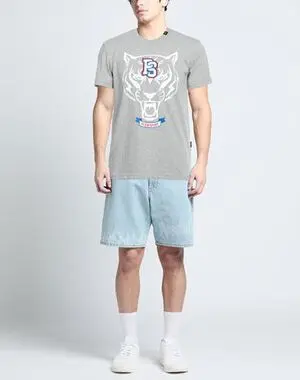 PLEIN SPORT T-shirt Size Cotton, Elastane - Grey