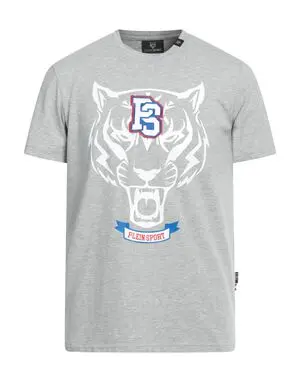 PLEIN SPORT T-shirt Size Cotton, Elastane - Grey