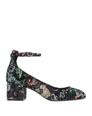 Sandro Floral Jacquard Pumps