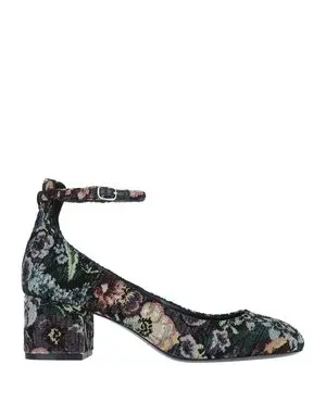Sandro Floral Jacquard Pumps