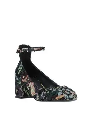 Sandro Floral Jacquard Pumps