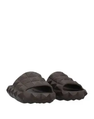 Valentino Garavani Rubber Slides - Brown