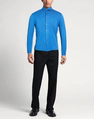 FILIPPO DE LAURENTIIS Shirt Size Cotton - Blue