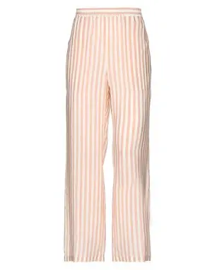 SEVENTY VENEZIA Cupro Wide-leg Pants - Pink