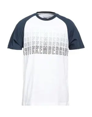 BIKKEMBERGS T-shirt Size Cotton, Elastane