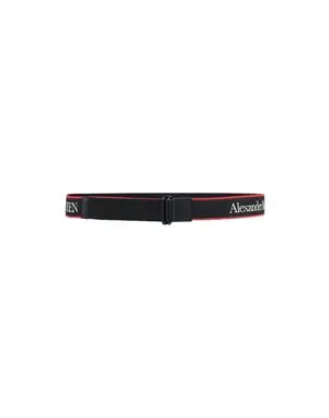 Alexander McQueen Two-tone Belt - Black
