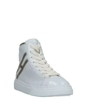 Hogan Leather High-top Sneakers - Light Grey