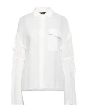 TRUSSARDI Crepe Shirt - White