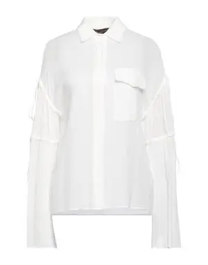 TRUSSARDI Crepe Shirt - White