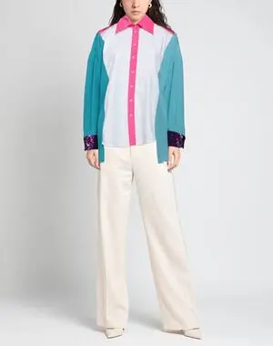 Dolce & Gabbana Multicolor Woven Shirt - Fuchsia