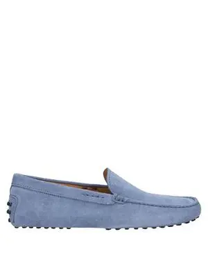 TOD'S Loafers In Leather - Blue