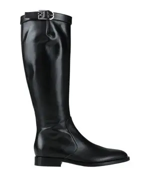SERGIO ROSSI Leather Cowboy Boots