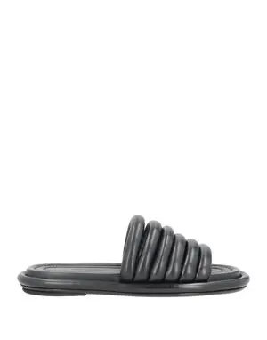 Marsèll Calfskin Slide Sandals - Black