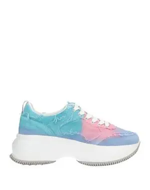 Hogan Textile Fibers Sneakers - Blue