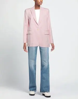 TWINSET Cotton Linen Blazer - Pink