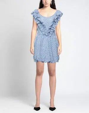 JIJIL Mini Balloon Dress - Blue