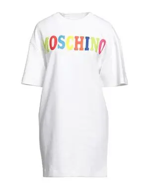 Moschino Mini T-shirt Dress - White