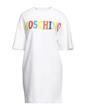 Moschino Mini T-shirt Dress - White