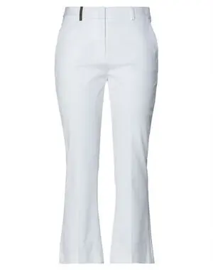Peserico Bootcut Embellished Pants - White
