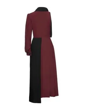 Givenchy Crepe Midi Dress - Red