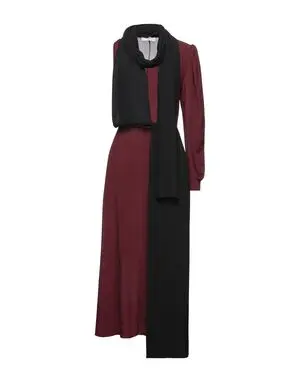 Givenchy Crepe Midi Dress - Red