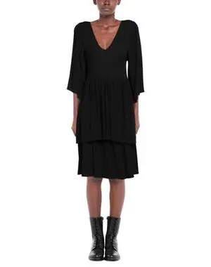 SCAGLIONE Midi Dress - Black