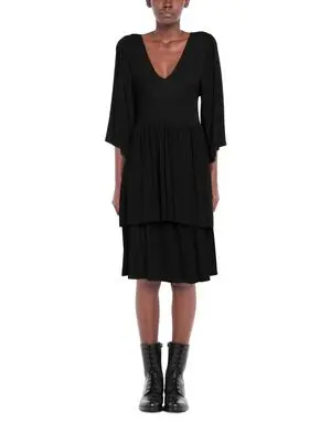 SCAGLIONE Midi Dress - Black