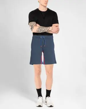 BIKKEMBERGS Sweatshirt Fleece Shorts - Blue