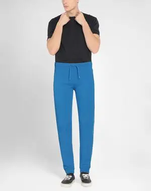 BIKKEMBERGS Pants Size Cotton, Elastane - Blue