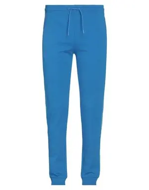 BIKKEMBERGS Pants Size Cotton, Elastane - Blue