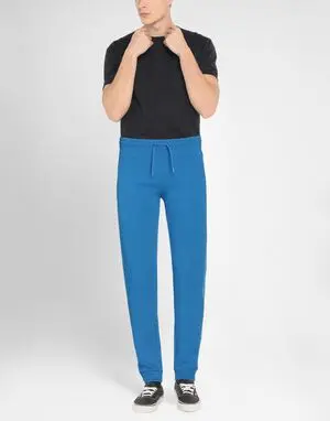 BIKKEMBERGS Pants Size Cotton, Elastane - Blue
