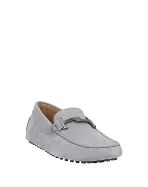 TOD'S Loafers In Leather - Grey