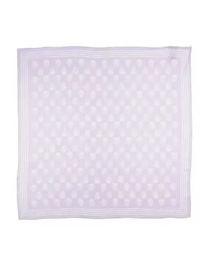 Alexander McQueen Man Scarf Blush Size - Silk Lilac