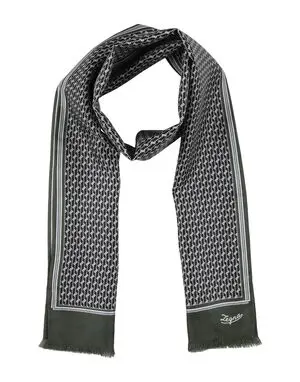 Zegna Scarf Military Silk