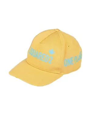 Dsquared2 Cotton Gabardine Baseball Cap - Marigold